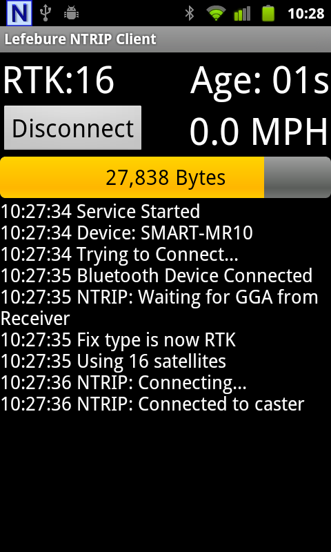 NTRIP Client for Android | Lefebure